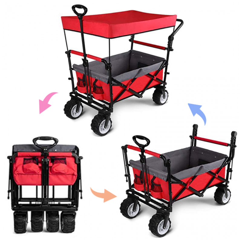 How To Travel With Zero Burden-camping Cart?